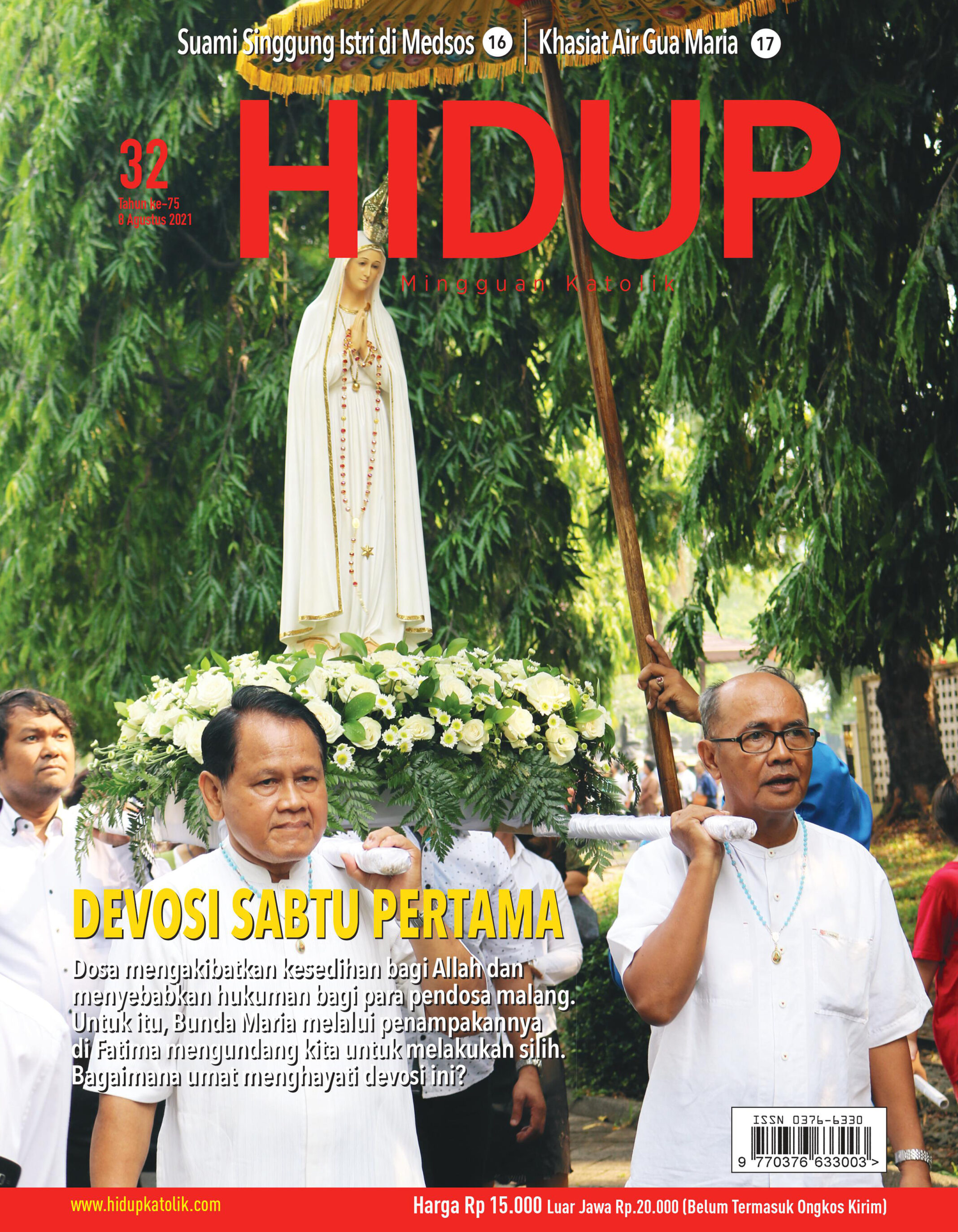 MAJALAH HIDUP EDISI TERBARU, No. 32 TAHUN 2021 | HIDUPKATOLIK.com