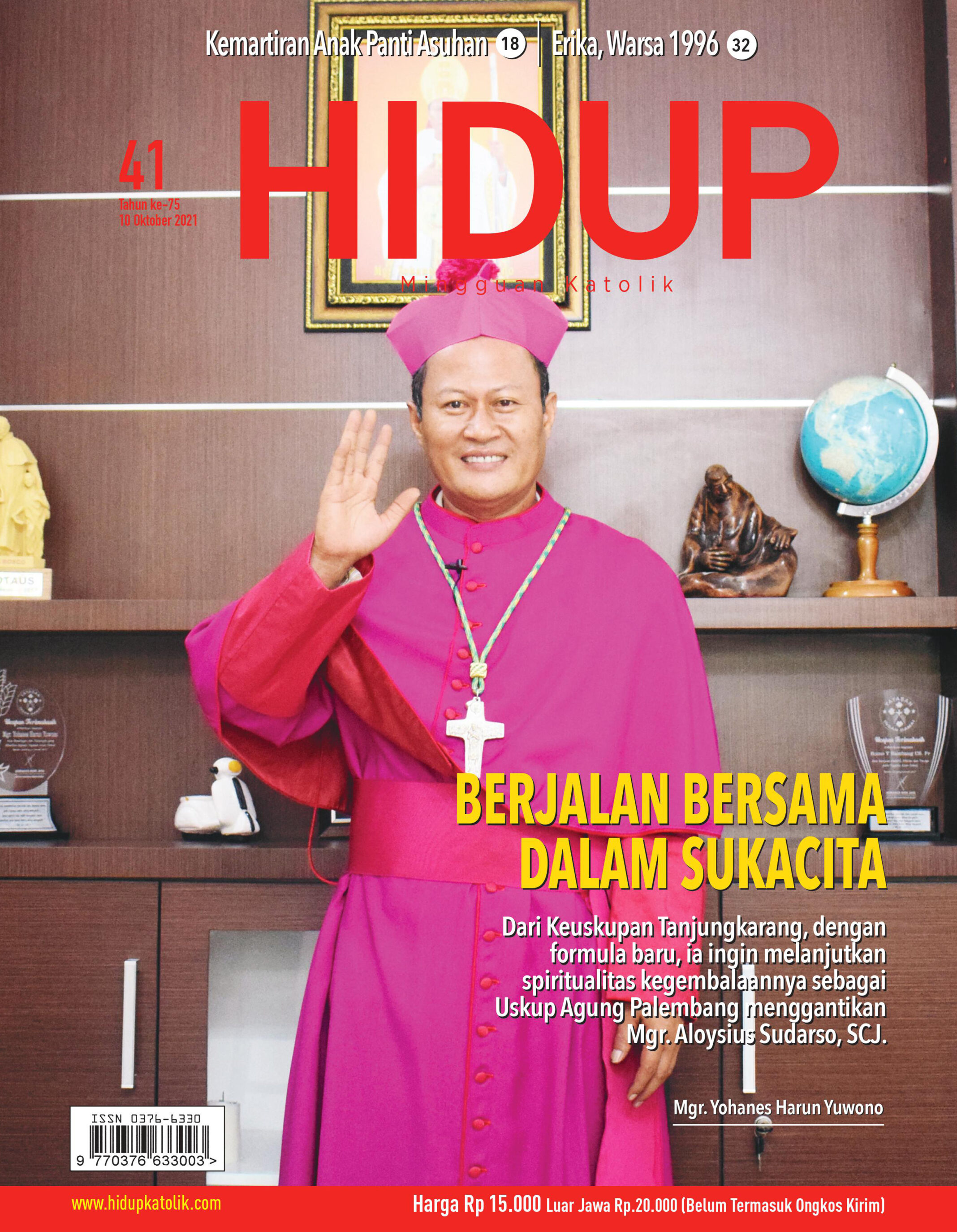 MAJALAH HIDUP EDISI TERBARU, No. 41 TAHUN 2021 | HIDUPKATOLIK.com