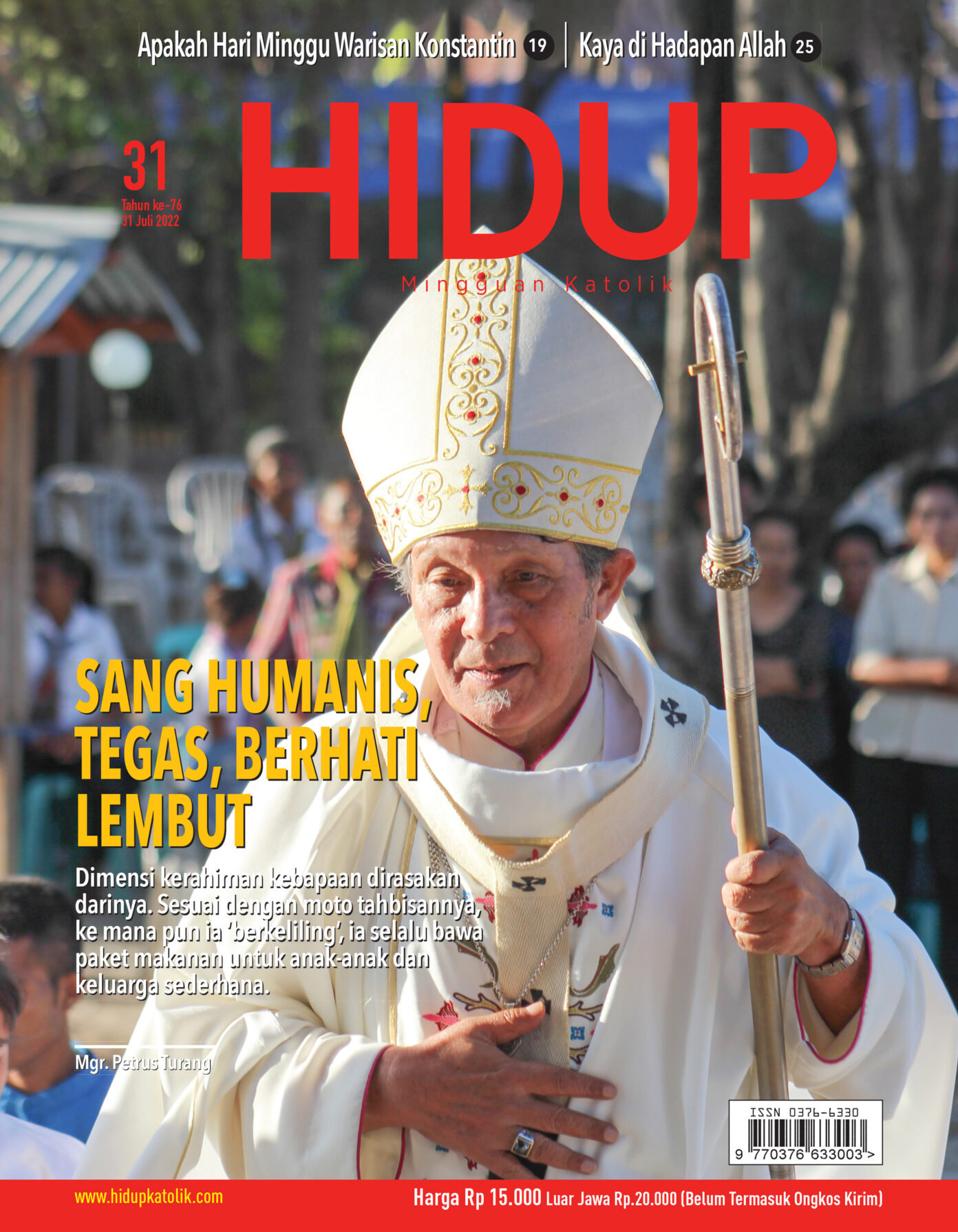 MAJALAH HIDUP EDISI TERBARU, No. 31 TAHUN 2022 | HIDUPKATOLIK.com