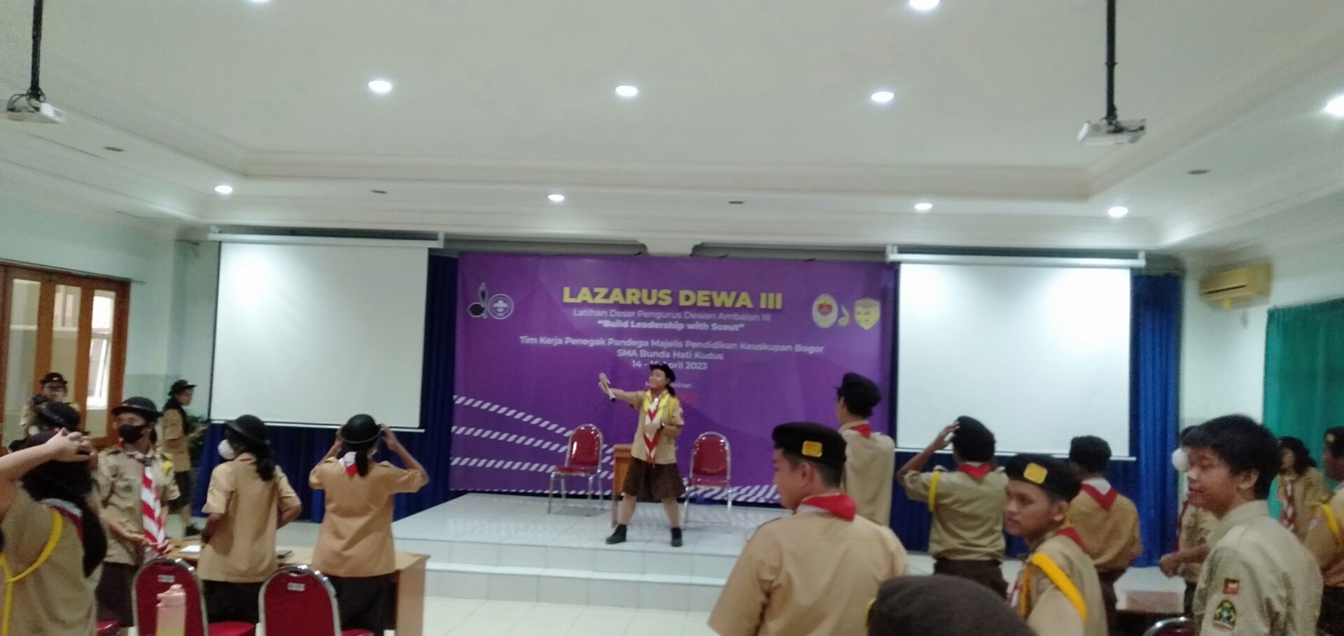 Lazarus Dewa III, Ajarkan Anak -anak Pramuka Miliki Karakter Leadership ...