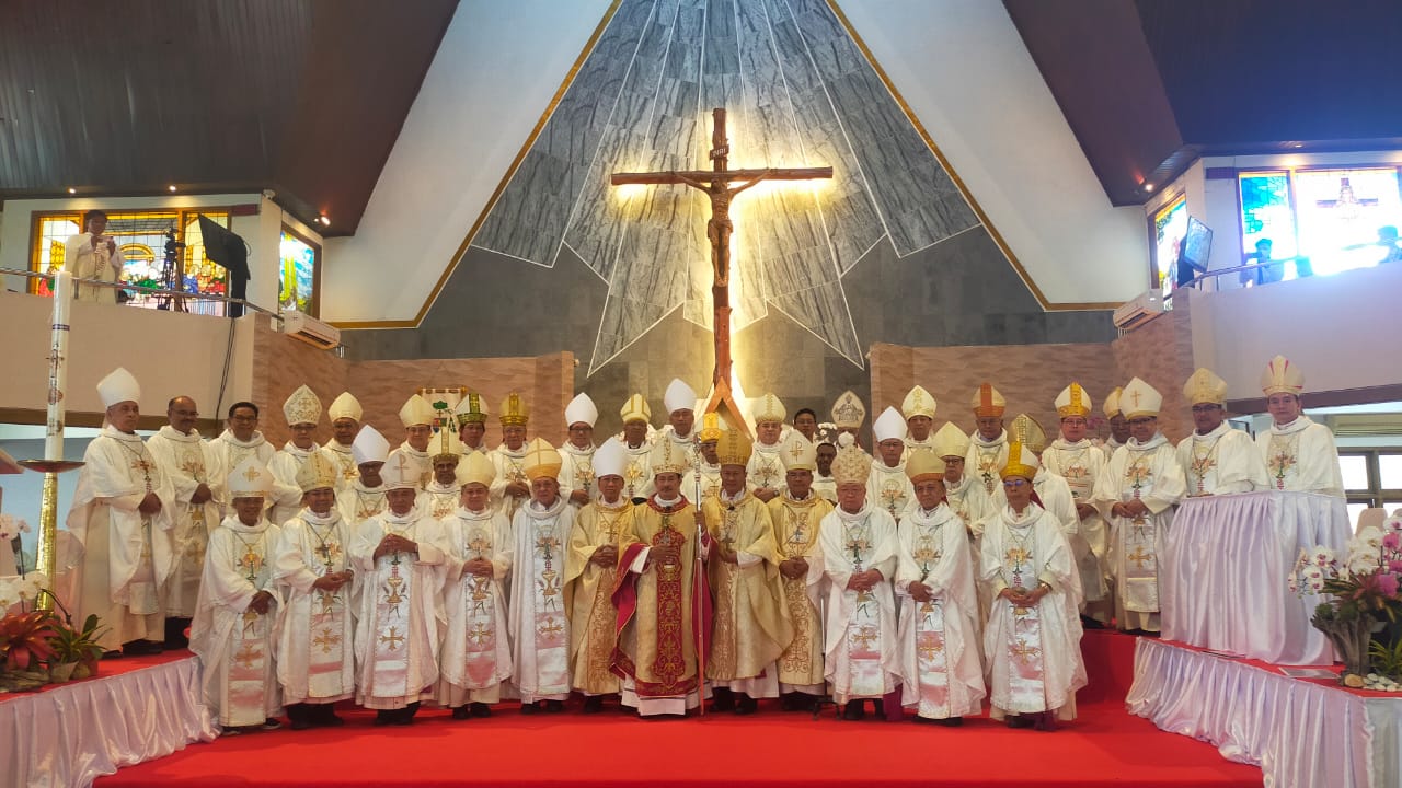 Mewakili Paus, Dubes Vatikan Sampaikan Pesan untuk Uskup Baru ...