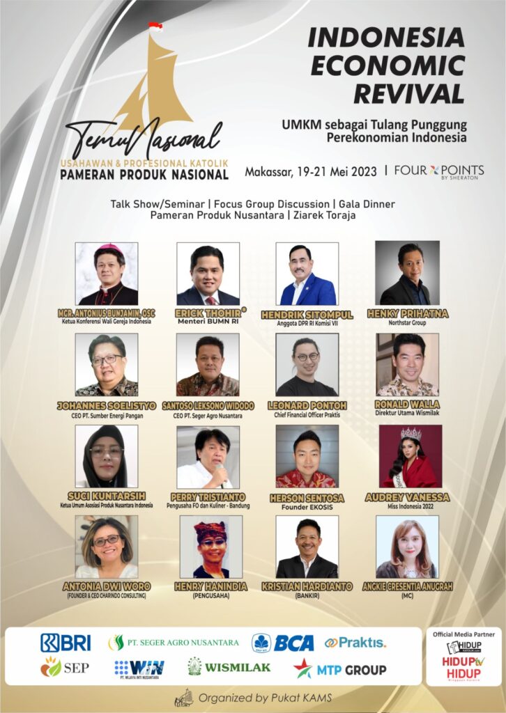 Hadir di Makassar, Ketua KWI Mgr. Antonius Subianto Bunjamin, OSC Akan Pimpin Misa Pembukaan ...