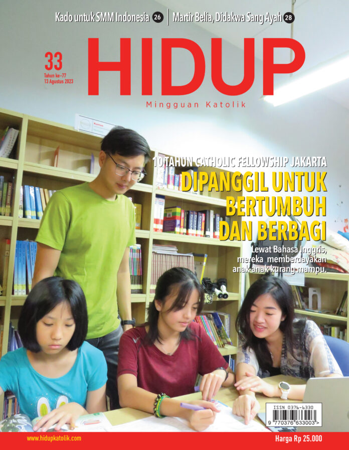 MAJALAH HIDUP EDISI TERBARU, No. 33 TAHUN 2023 | HIDUPKATOLIK.com