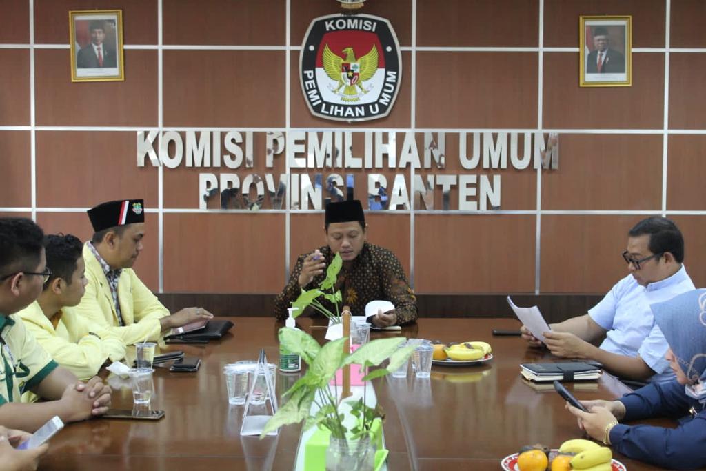 Sambangi KPU Banten, Ignatius Arie Titahelu : Ada 51 Caleg Katolik Yang ...