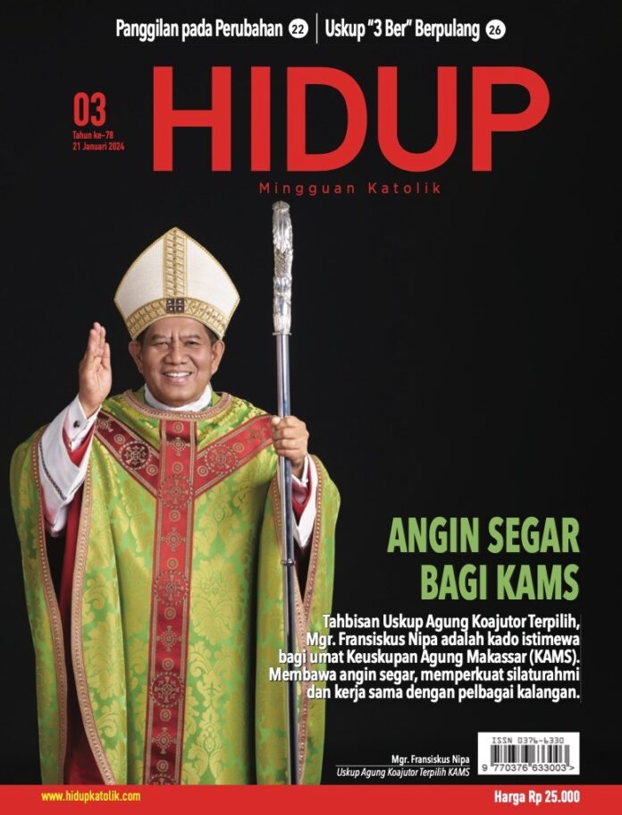 MAJALAH HIDUP EDISI TERBARU, No. 3 TAHUN 2024 | HIDUPKATOLIK.com