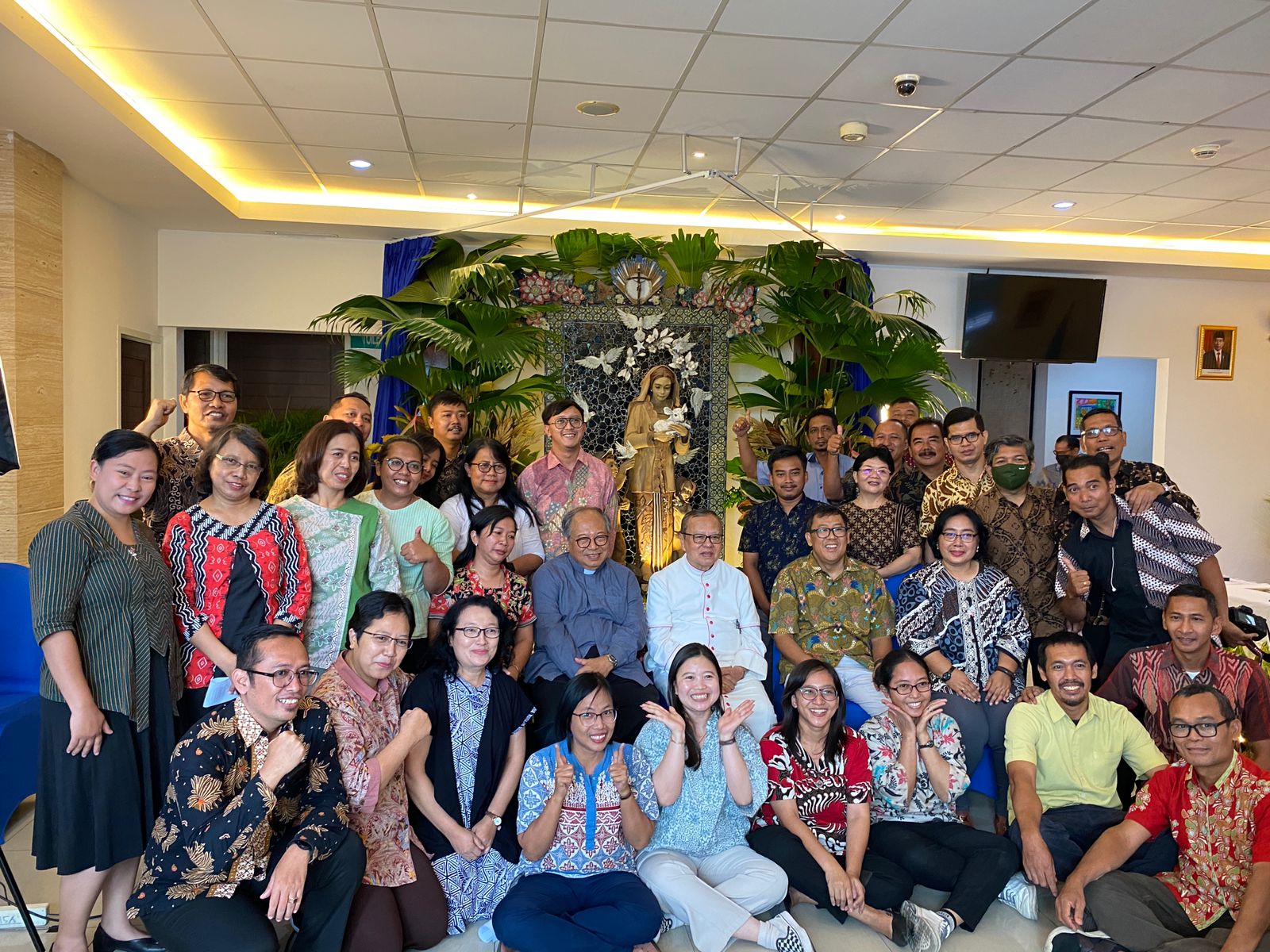 Patung Maria Della Strada Jadi Hadiah HUT 100 Tahun Perkumpulan Strada ...