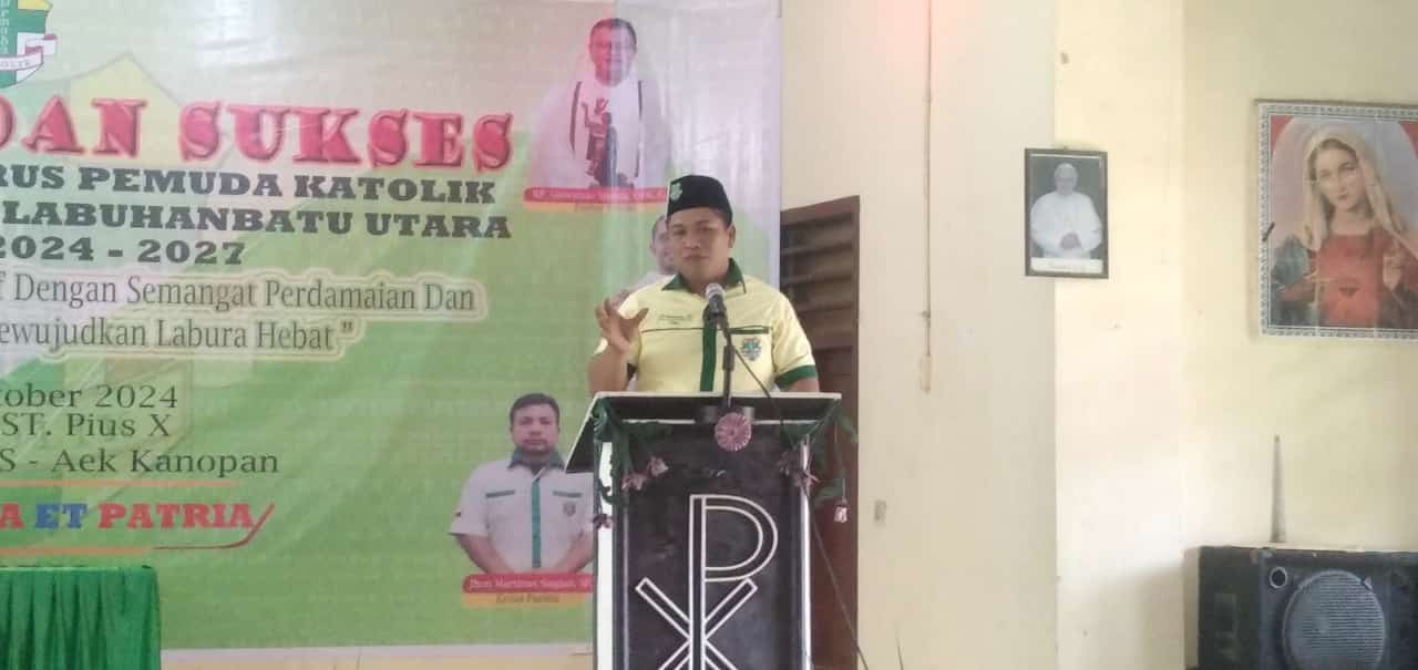 Pelantikan Pengurus Pemuda Katolik Komcab Labura Periode 2024-2027 | HIDUPKATOLIK.com