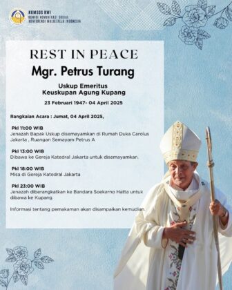 Gereja Indonesia Berduka, Mgr. Petrus Turang Telah Dipanggil Tuhan ...